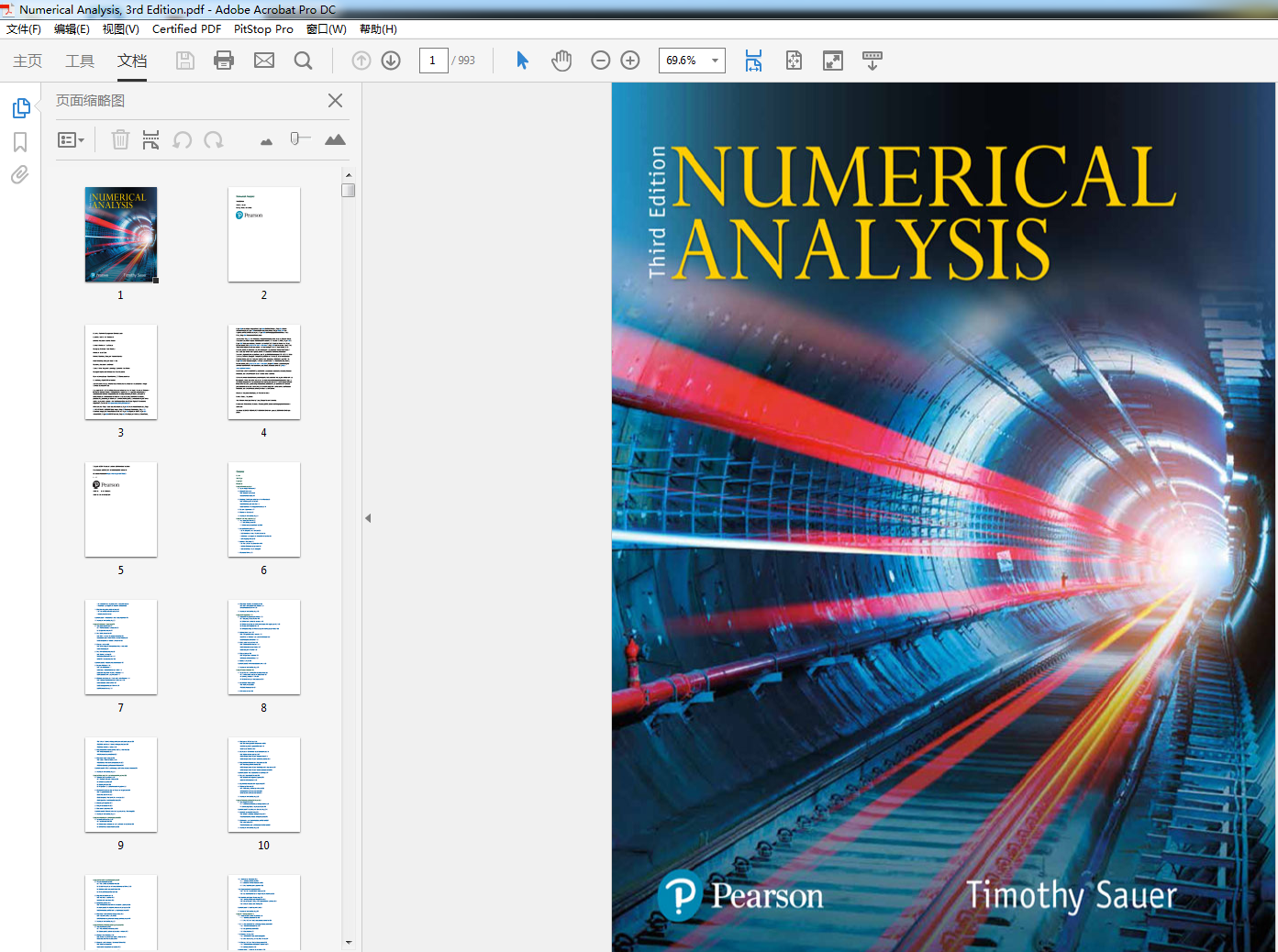 Ebook – Numerical Analysis 3rd Edition by Timothy Sauer (PDF Instant Download) – Library Store