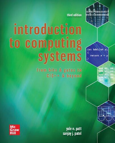 Ebook – Introduction to Computing Systems: From Bits & Gates to C/C++ ...