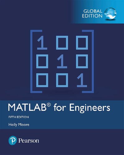 Ebook – MATLAB for Engineers (PDF Instant Download) – Library Store