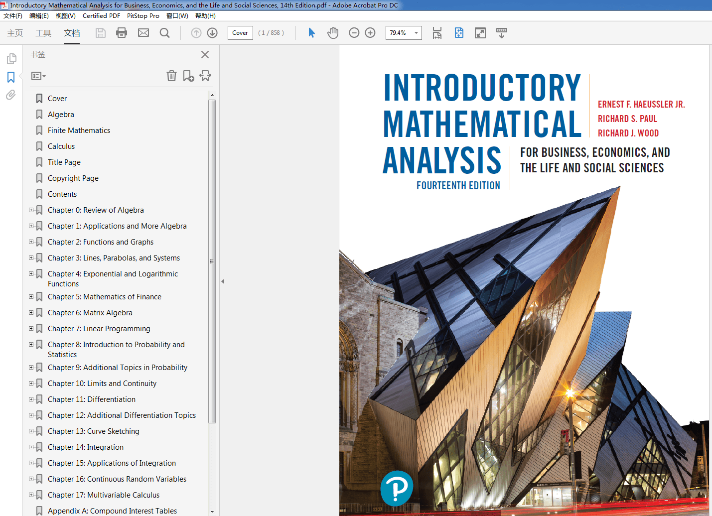 Ebook – Introductory Mathematical Analysis for Business, Economics, and ...
