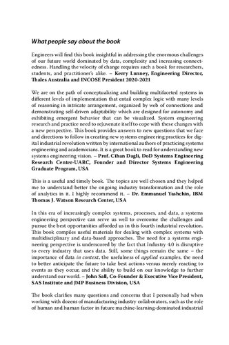 Ebook – Systems Engineering in the Fourth Industrial Revolution: Big Data, Novel Technologies ...