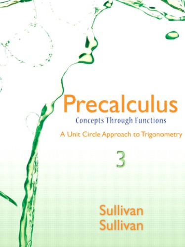 Ebook – Precalculus: concepts through functions, a unit circle approach to trigonometry (PDF ...