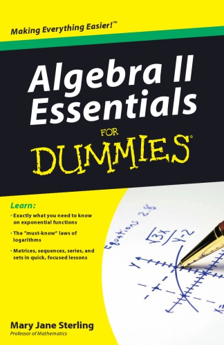 Ebook – Algebra II essentials for dummies (PDF Instant Download ...