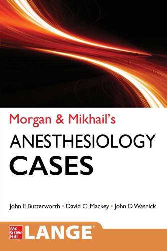 Ebook – Morgan & Mikhail’s Clinical Anesthesiology Cases (PDF Instant Download) – Library Store