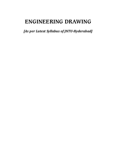 Ebook – Engineering Drawing [As per Latest Syllabus of JNTU-Hyderabad ...