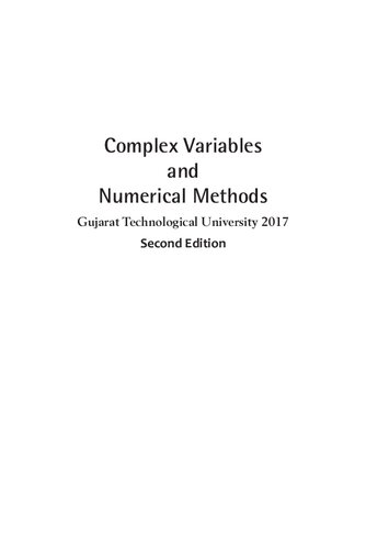 Ebook – Complex Variables and Numerical Methods Gujarat Technological ...