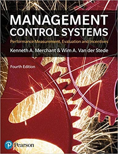 Ebook – Management Control Systems 4th Edition by Kenneth Merchant (PDF ...