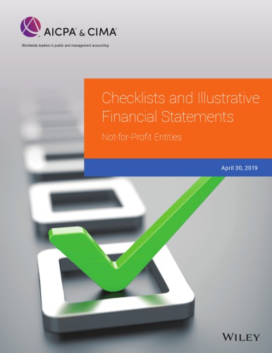 Ebook – Checklists and Illustrative Financial Statements : Not-For ...