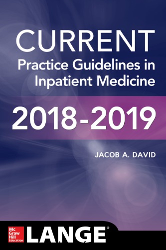 Ebook – CURRENT Practice Guidelines in Inpatient Medicine 2018-2019 ...