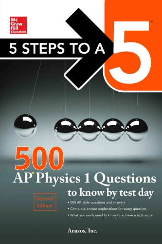 Ebook – 500 AP Physics 1 questions to know by test day (PDF Instant ...