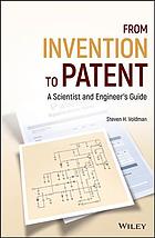 Ebook – From invention to patent : a scientist and engineer’s guide ...