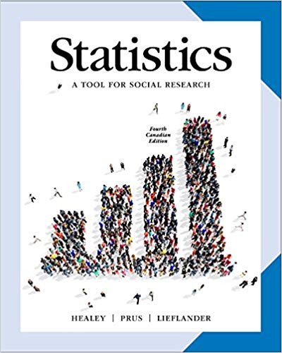 Ebook – Statistics: A Tool for Social Research, 4th Canadian Edition by ...