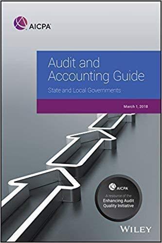 Ebook – Audit And Accounting Guide State And Local Governments 2018 ...