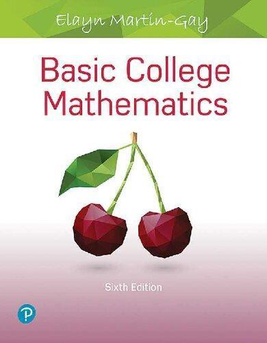 Ebook – Basic College Mathematics 6Th Edition Whats New In ...