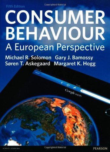 Ebook – Consumer Behaviour A European Perspective 5th Edition (PDF ...