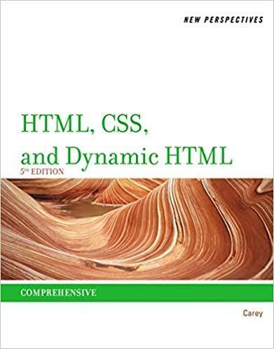 Ebook – New Perspectives On Html Css And Xml Comprehensive 4Th Edition ...