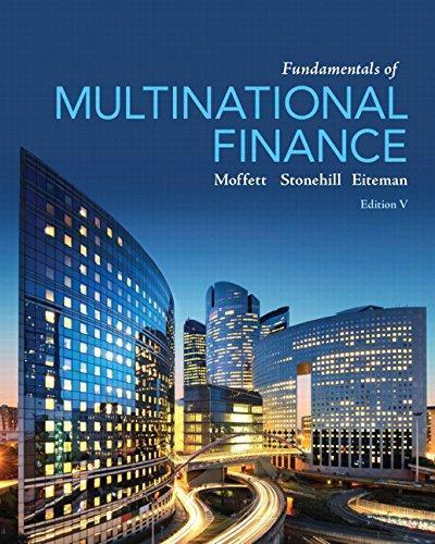Ebook – Fundamentals Of Multinational Finance 5Th Edition (PDF Instant ...