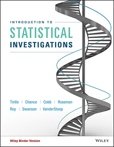 Ebook – Introduction to Statistical Investigations (PDF Instant ...