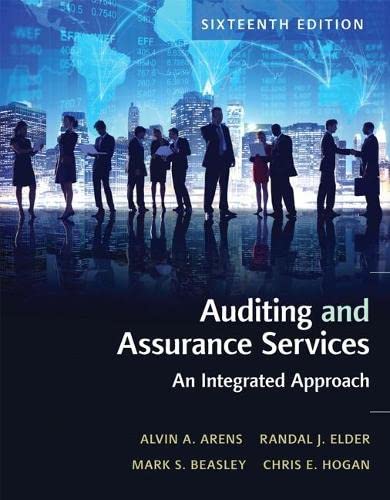 Ebook – Auditing and Assurance Services – 16th Edition (PDF Instant Download) – Library Store