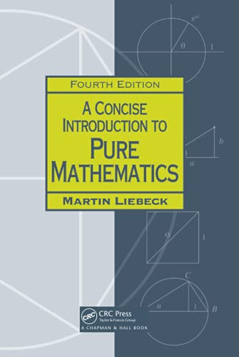 Ebook – A Concise Introduction to Pure Mathematics (Chapman Hall/CRC ...
