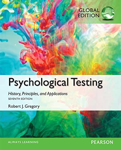 Ebook – Psychological Testing History, Principles, and Applications ...