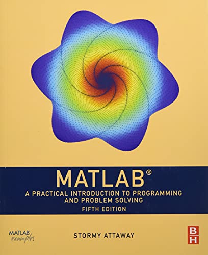 Ebook – MATLAB: A Practical Introduction to Programming and Problem ...