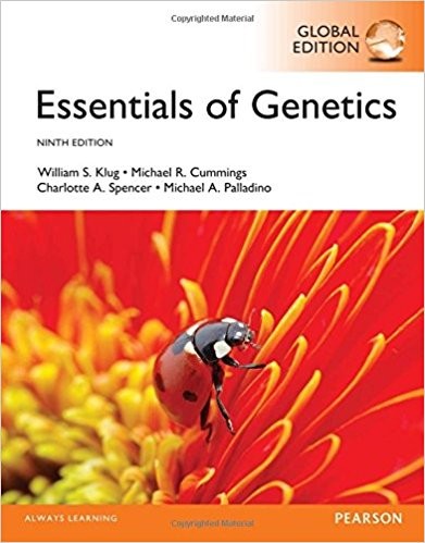 Ebook – Essentials of Genetics 9th Global Edition (PDF Instant Download ...