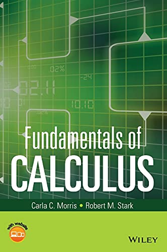 Ebook – Fundamentals of Calculus 1st Edition by Carla C. Morris (PDF Instant Download) – Library ...
