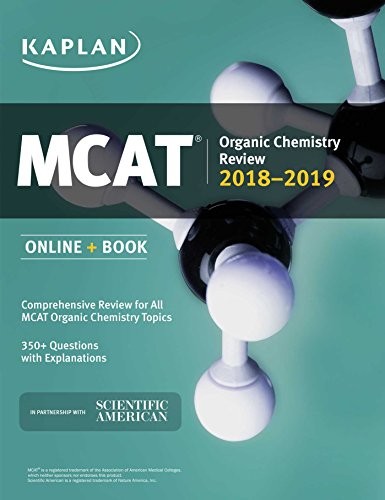 Ebook – MCAT Organic Chemistry Review 2018-2019 Online + Book (PDF ...